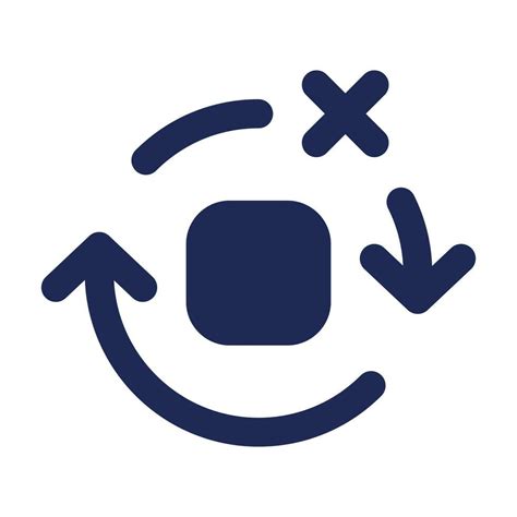 Remove Spinning Effect Black Pixel Perfect Solid Ui Icon Delete