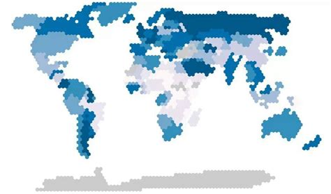 Hexagon World Map