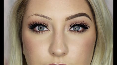 EYEBROW TUTORIAL How To Fill In Sparse Brows GLAMNANNE YouTube