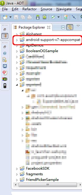 老灰鴨的筆記本 【android】設定 Support Library