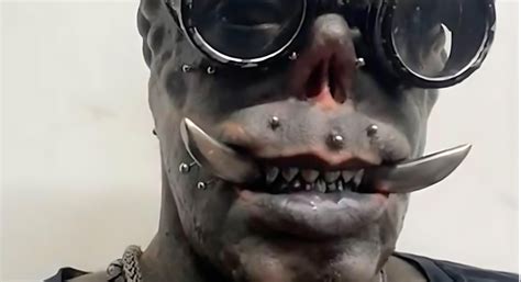Michel ‘diabão Praddo Is One Of The Worlds Most Body Modified People You Had Better Hold On