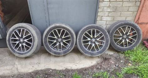 Продам колеса weds brook + goform gh18, 17", 1 шт, 215 мм, 60 % ...