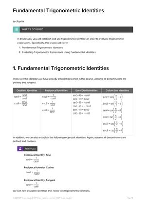 Precalculus Unit Tutorials Pdf Solving Trigonometric Equations Using Multiple Strategies By