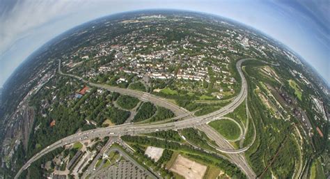 Duisburg Aus Der Vogelperspektive Autobahnkreuz Kreuz Duisburg Nord