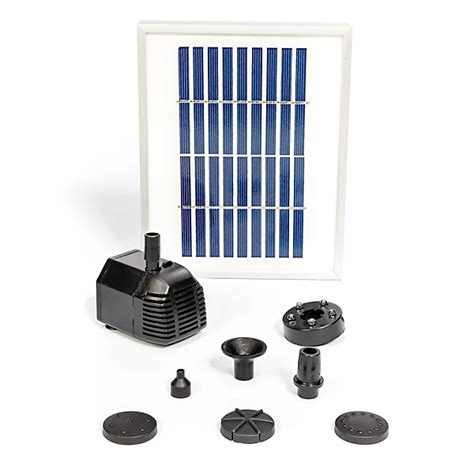Primrose 200lph Solar Water Pump Kit With Lights And Battery Backup