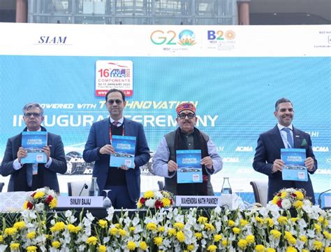 Auto Expo 2023 Components Begins With Focus On Technology Innovations