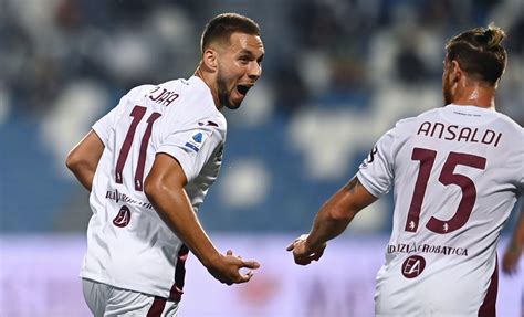 Serie A Sassuolo Torino Pjaca Regala Vittoria Ai Granata