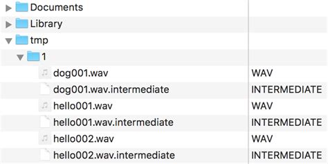 Ios Avaudioplayer Not Playing Sound From Temp File Path Stack Overflow