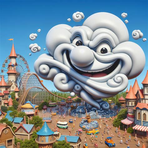 Fart Cloud Attacking Disney World Blank Template Imgflip