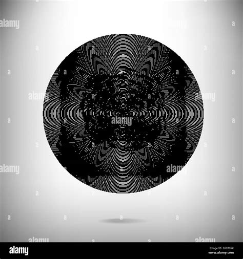 Abstract Striped Black And White Vector Background Stock Vector Image