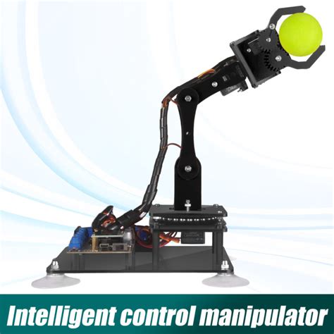 Adeept 5 Dof Robotic Arm Kit Compatible With Arduino Ide Programmable Diy Coding Stem Education