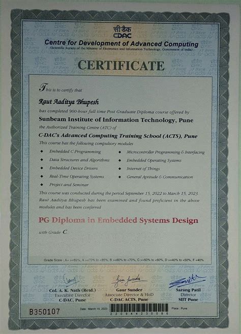 Aditya Raut On Linkedin I Am Happy To Share That I Have Completed My