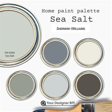 Sea Salt Sherwin Williams Beautiful Home Color Palette