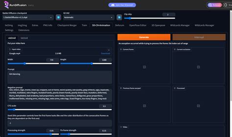 An Exception Occurred While Trying To Process The Frame List Index Out Of Range · Issue 73