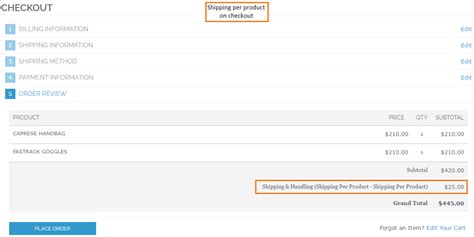 Magento Shipping Per Product Extension Shipping Per Item Extension