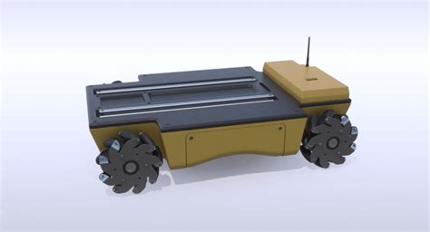 Mobile Omni Robot Platform 3D Model $49 - .obj .max - Free3D