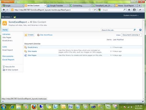 Report In Sharepoint Using Excel Service My Sharepoint Life