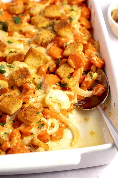 Carrot Casserole Cheesy Recipe Insanely Good
