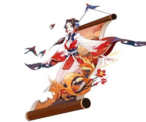 【网易手游阴阳师】花鸟卷——花照红妆