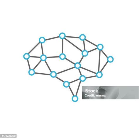 Brain Image Of Artificial Intelligence Icon向量圖形及更多互聯網圖片 互聯網 人工智能 人腦