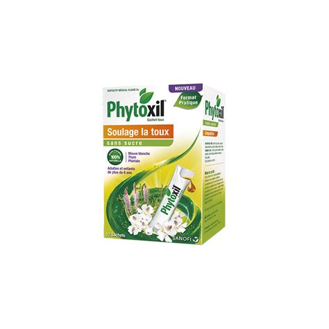 Phytoxil Sachet Toux Sans Sucre Boite De 12 Sachets