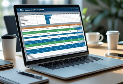 Free Fleet Management Spreadsheet Template For Efficient Vehicle Tracking And Cost Control