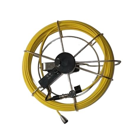 Drain Pipe Wall Inspection Camera 30m Cable With Meter Counter