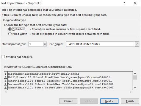 Cómo importar un archivo CSV a Excel Ejemplo