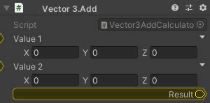 Vector3 Add Arbor Documentation