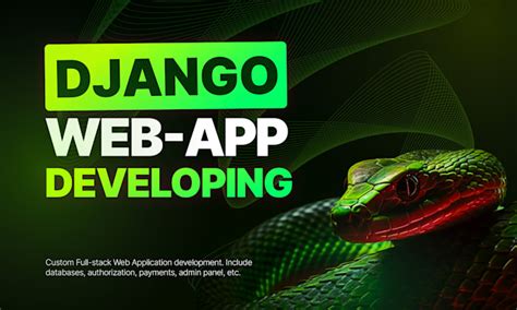 Develop Custom Python Django Web Application Or Website By Dtsyhanenko