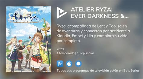 Ver Atelier Ryza Ever Darkness And The Secret Hideout The Animation En