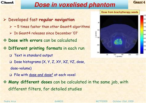 ppt gamos an easy and flexible framework for geant4 simulations