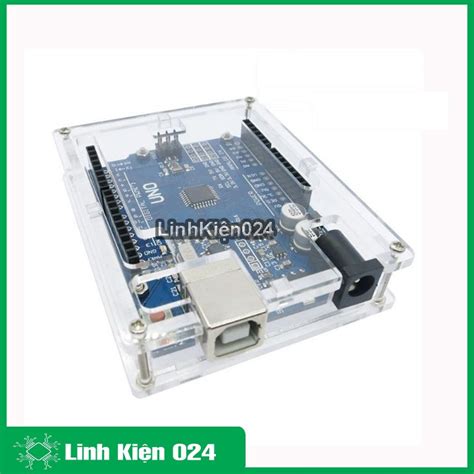 mua hộp đựng vỏ bảo vệ arduino uno r3 bằng mica trong suốt online trên