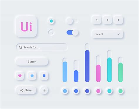 Free Neumorphism UI Kit For Figma Theme UI