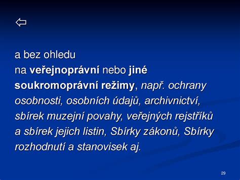 PRÁVO DUŠEVNÍHO VLASTNICTVÍ ppt stáhnout