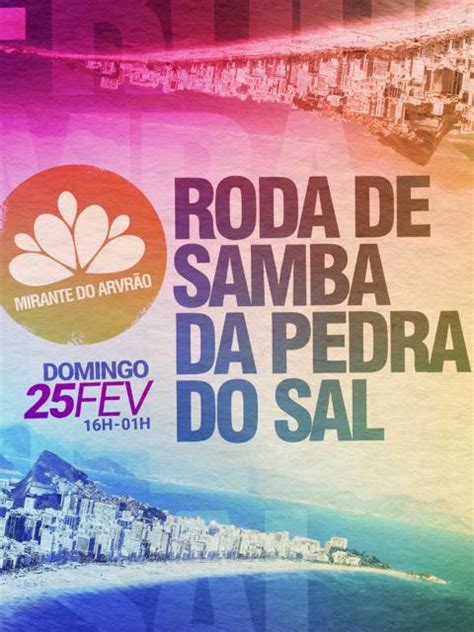 Roda De Samba Da Pedra Do Sal No Mirante Do Arvr O Em Rio De Janeiro