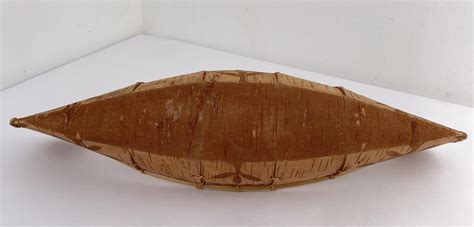 Ojibwe Indian Birch Bark Canoe