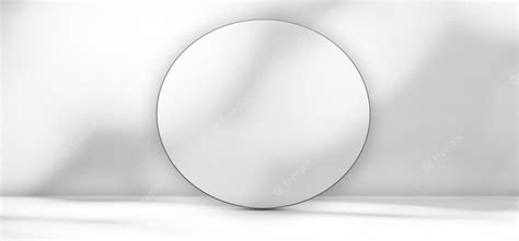 Premium Photo Products Background Circle Podium Partition On Table