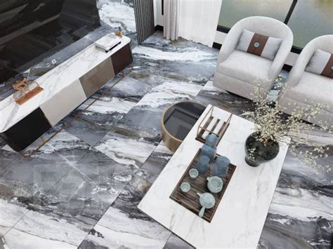 Шикарный Керамогранит - Royal Grey. Глянец. Серый мрамор. 120х60 ...