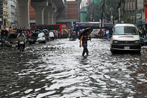 Waterlogged In Dhaka Bangladesh Editorial Photo Image Of Waterlog