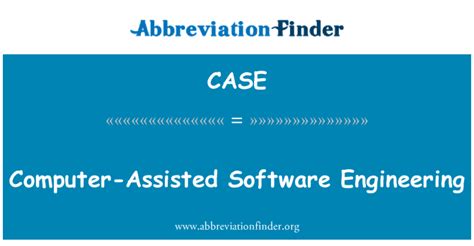 Case Significa Ingeniería De Software Asistida Por Ordenador Computer