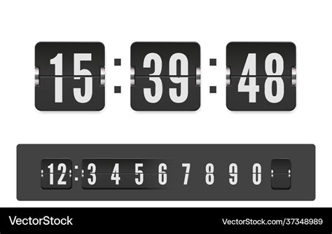 Scoreboard Numbers Font
