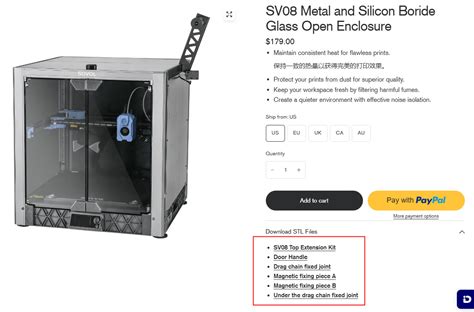 sovol download section for sv08 missing no manuals for download