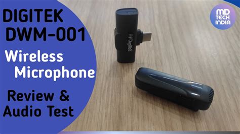 Digitek Dwm 001 Wireless Microphone Kit Unboxing And Review Best Budget