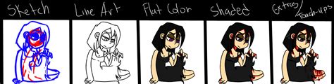 Drawing Process Meme By Laughterlover On Deviantart