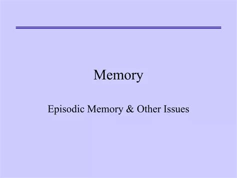 PPT Memory PowerPoint Presentation Free Download ID 27999