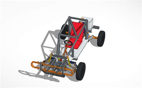 3d Design Go Kart Buggy Tinkercad