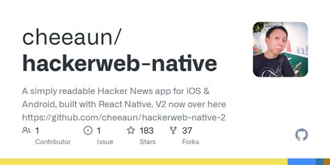 Github Cheeaunhackerweb Native A Simply Readable Hacker News App For Ios And Android Built