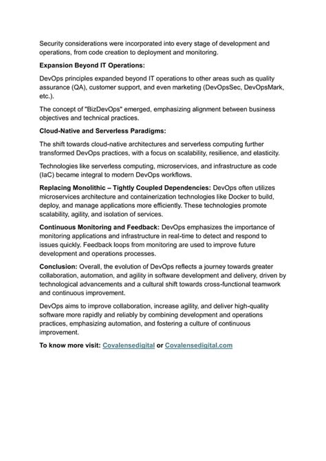 Evolutionary Journey Of Devops Pdf