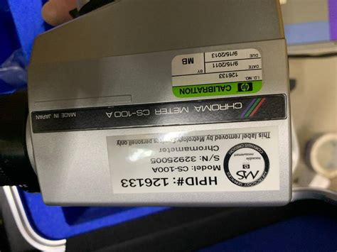 Konica Minolta Chroma Meter Cs 100a Luminance And Color Meter 其他 其他
